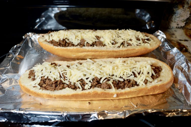 Cheesy Open-Faced Ground Beef Tortas - Everyday Latina