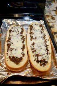 Cheesy Open-Faced Ground Beef Tortas - Everyday Latina