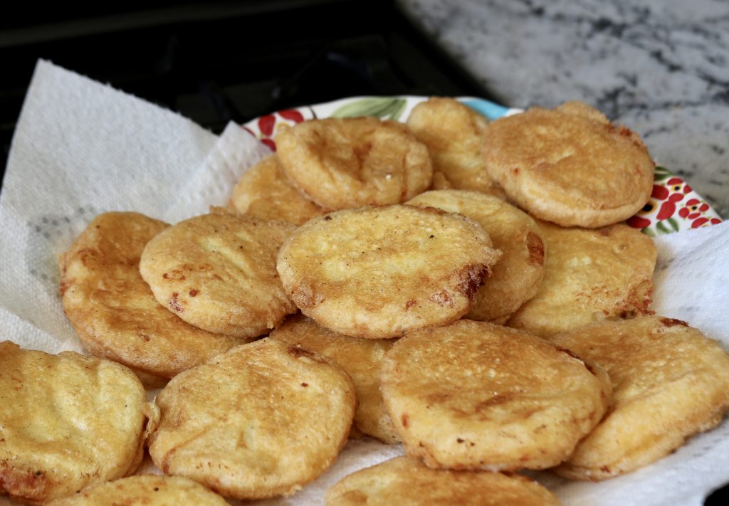 Potato Patties with Chile con Queso - Everyday Latina