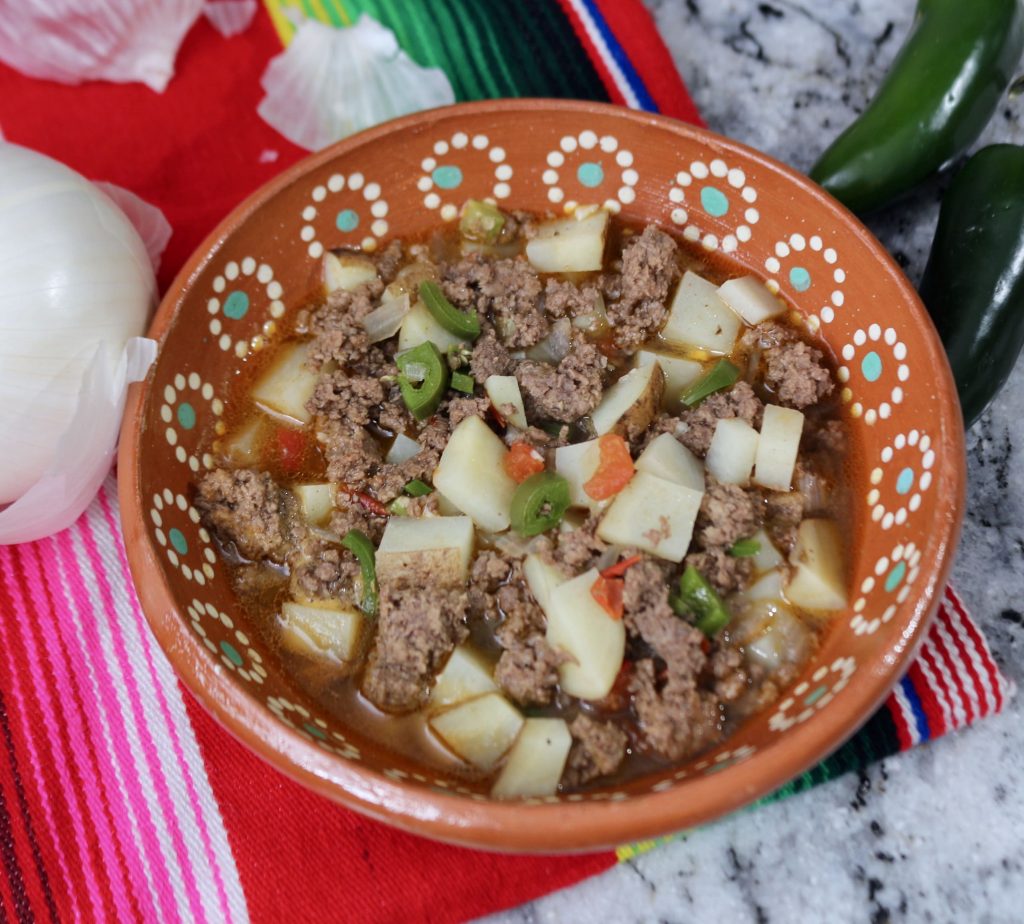 Ground Beef Stew with Jalapeño - Everyday Latina