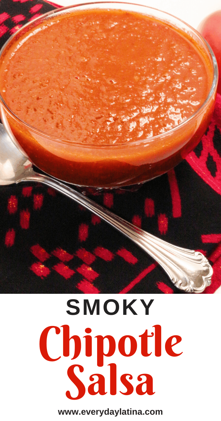 Easy Smoky Chipotle Salsa - Everyday Latina