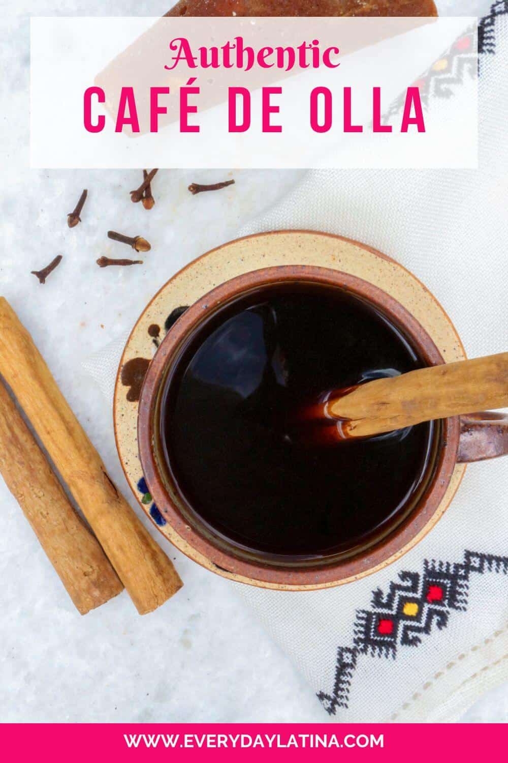 Authentic Café de Olla Recipe (Traditional Mexican Spiced Coffee)