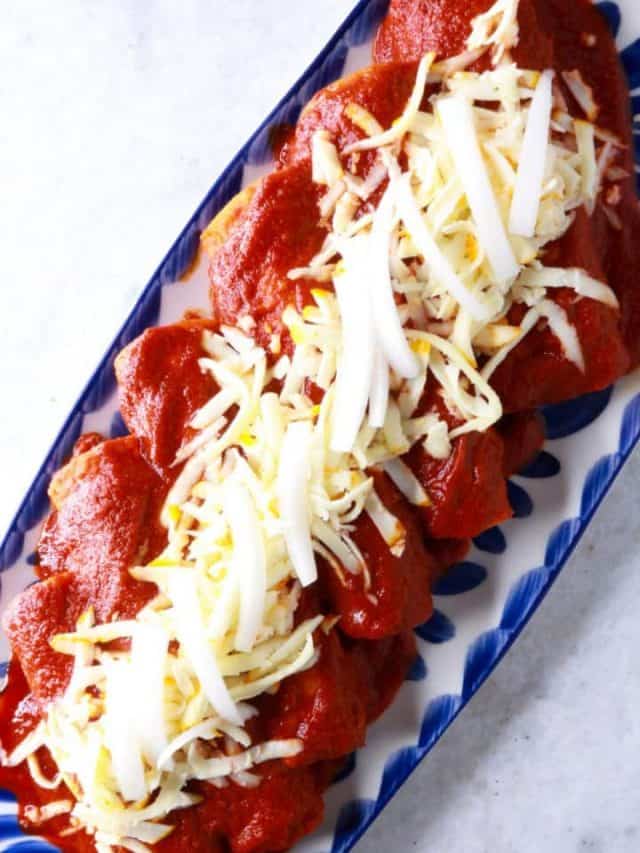 Enchiladas Rojas Story - Everyday Latina