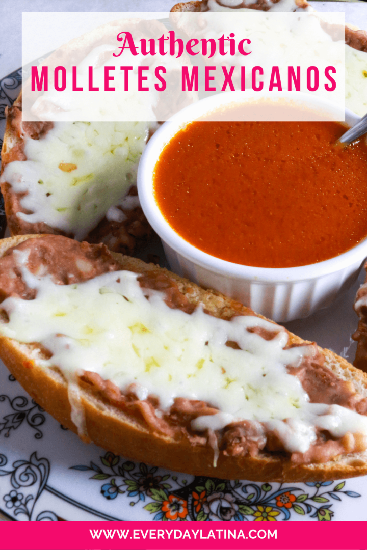 Authentic Molletes Mexicanos with Chipotle Salsa