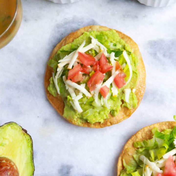 Easy & Healthy Avocado Tostadas