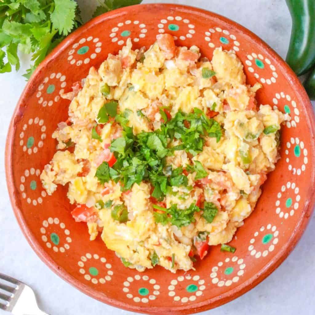 Healthy & Authentic Huevos a la Mexicana