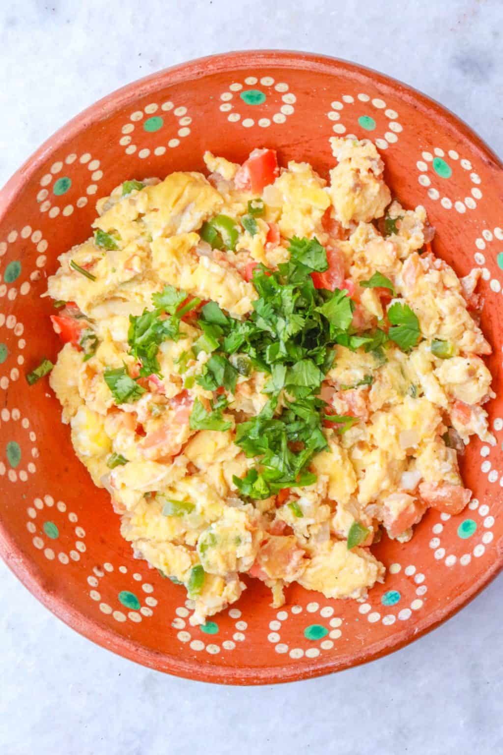 Healthy & Authentic Huevos a la Mexicana