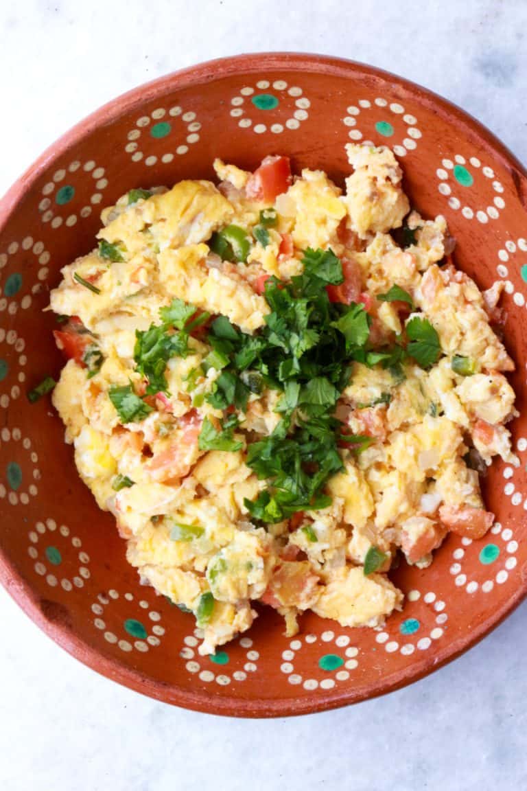 Traditional Huevos a la Mexicana