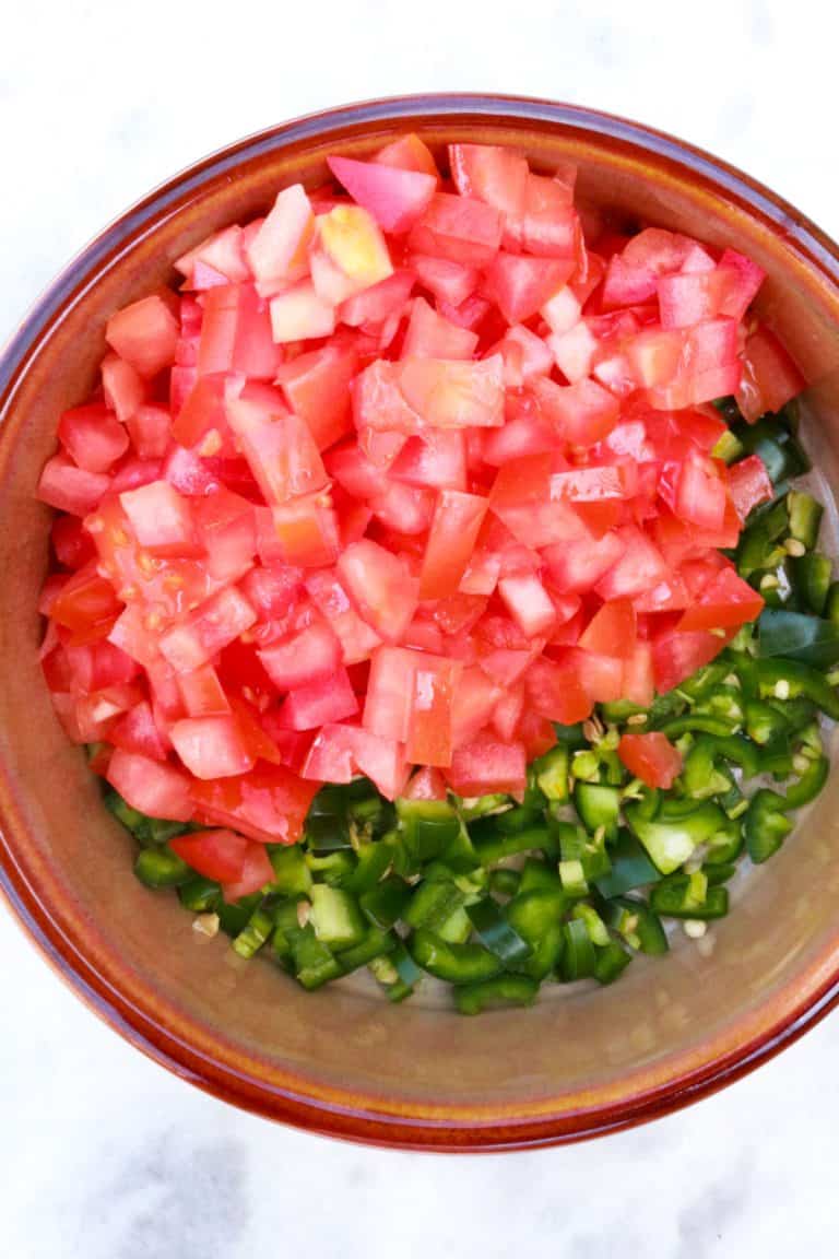 Fresh Salsa Bandera (Pico de Gallo)