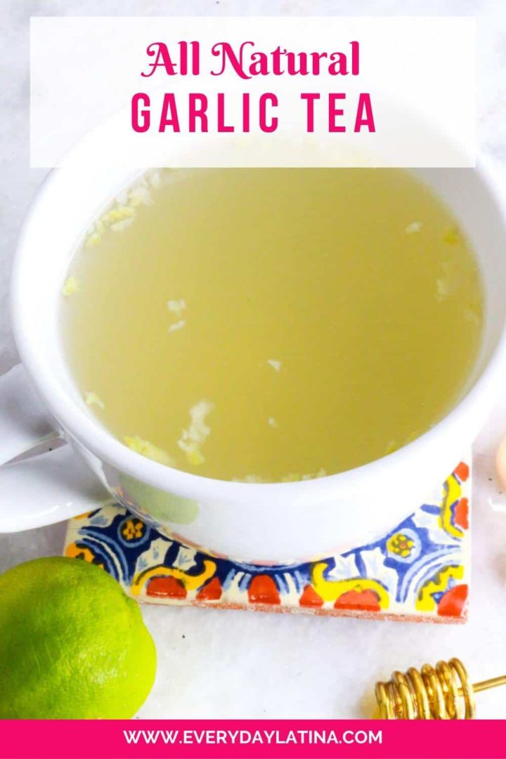 Garlic Tea Recipe for Colds and Allergies