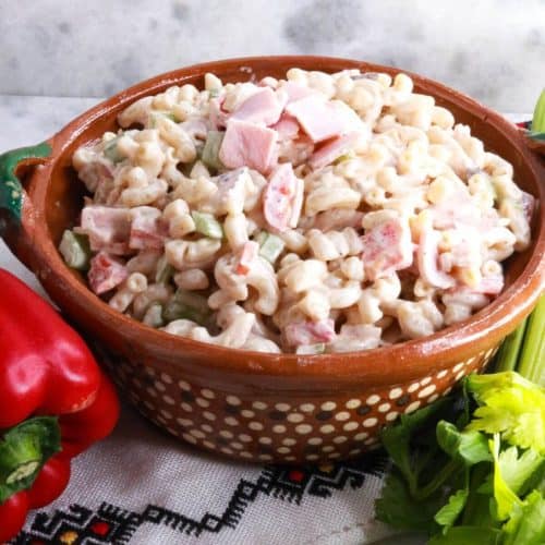 Ensalada de Coditos (Mexican Macaroni Salad)