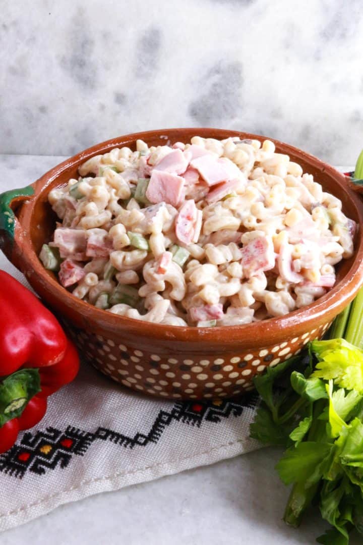 Ensalada de Coditos (Mexican Macaroni Salad)