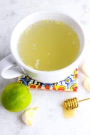 Garlic Tea Recipe for Colds and Allergies