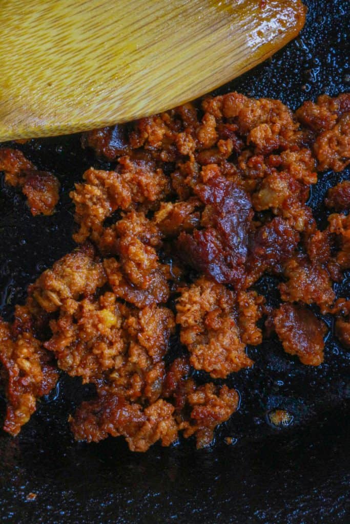 Mexican Huevos con Chorizo