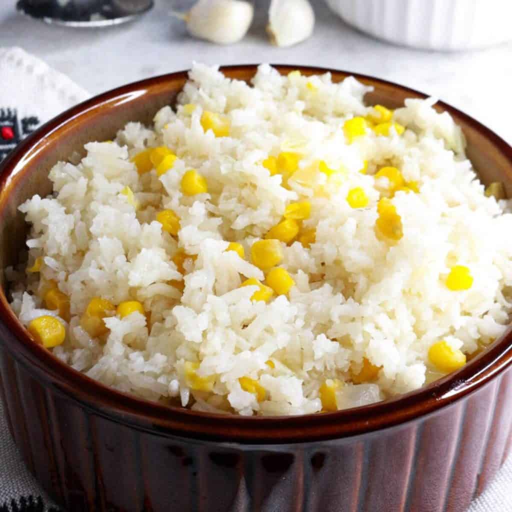 Mexican White Rice with Corn