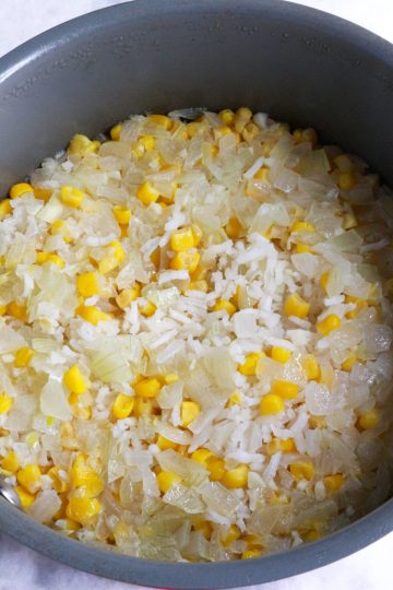 Mexican White Rice with Corn