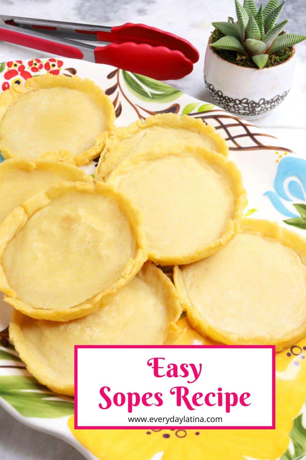 Crispy Mexican Sopes Recipe