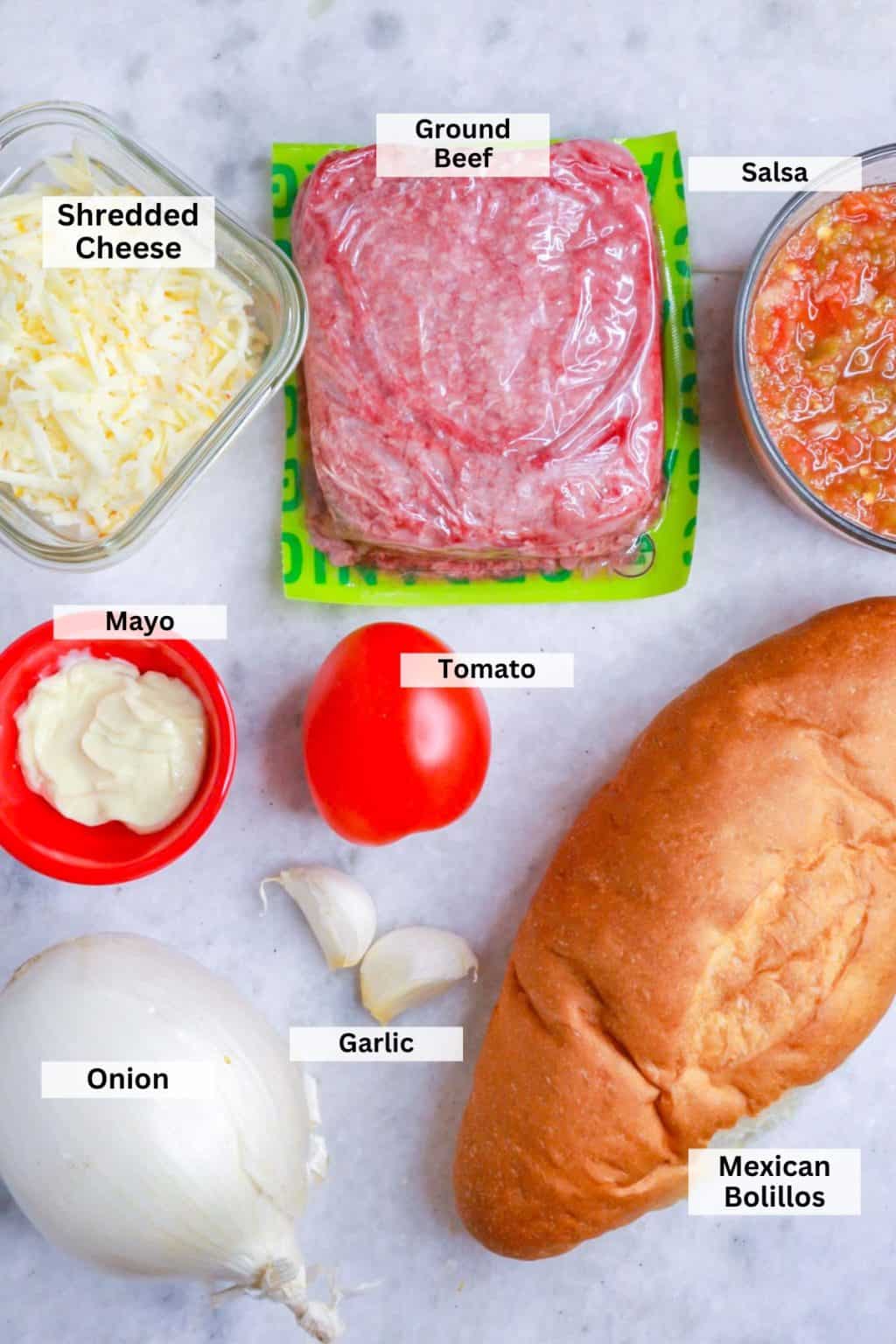 Cheesy Ground Beef Tortas (Tortas de Carne Molida)