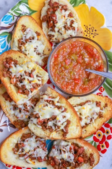 Cheesy Ground Beef Tortas (Tortas de Carne Molida)