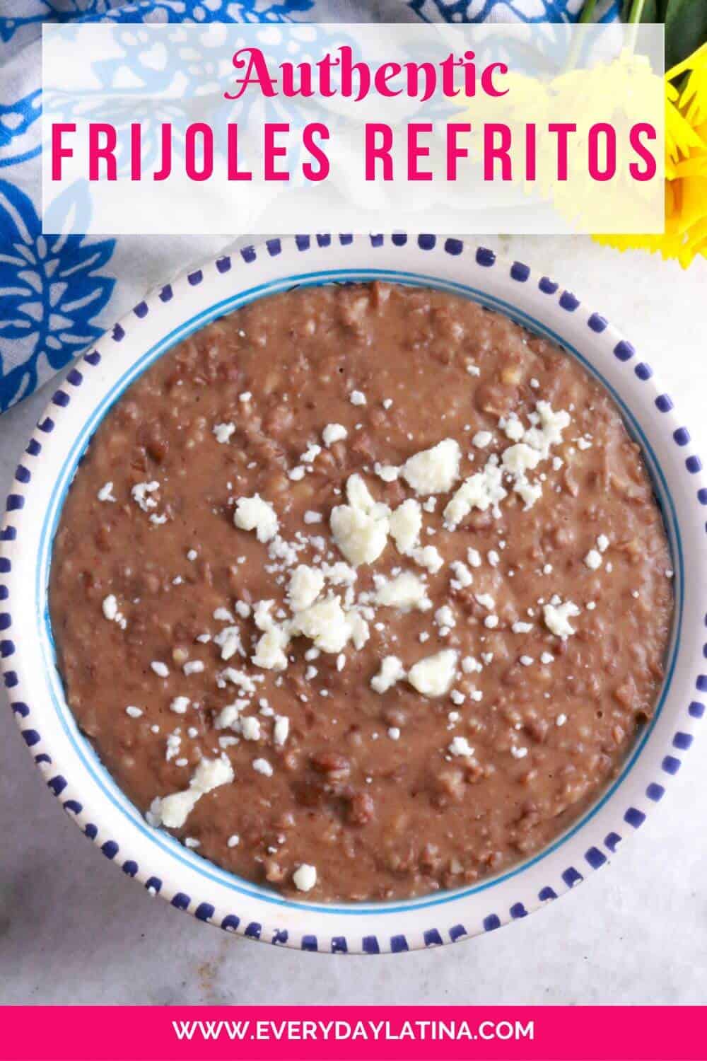 Frijoles Refritos (Mexican Refried Beans)