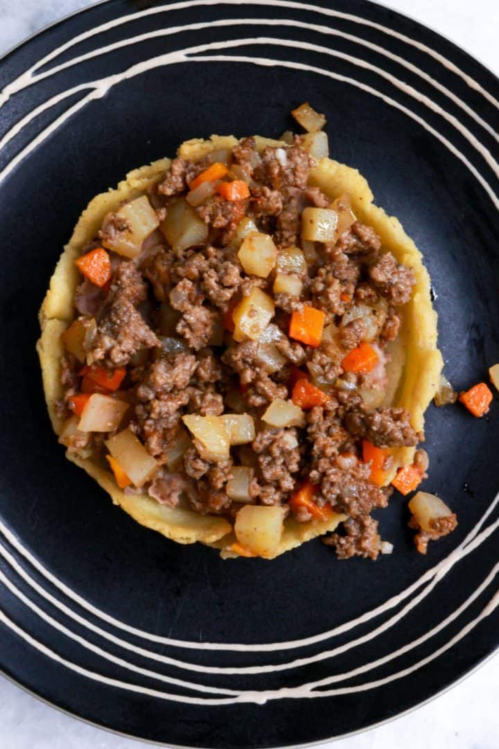 Easy Mexican Sopes de Picadillo