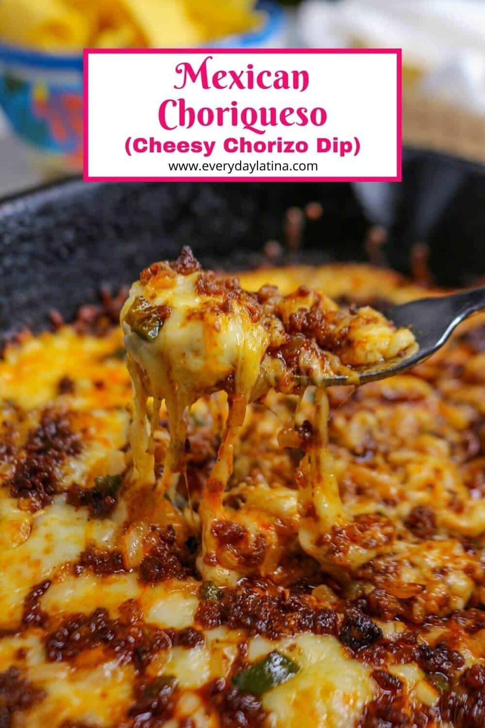 Choriqueso (Chorizo Queso Fundido)