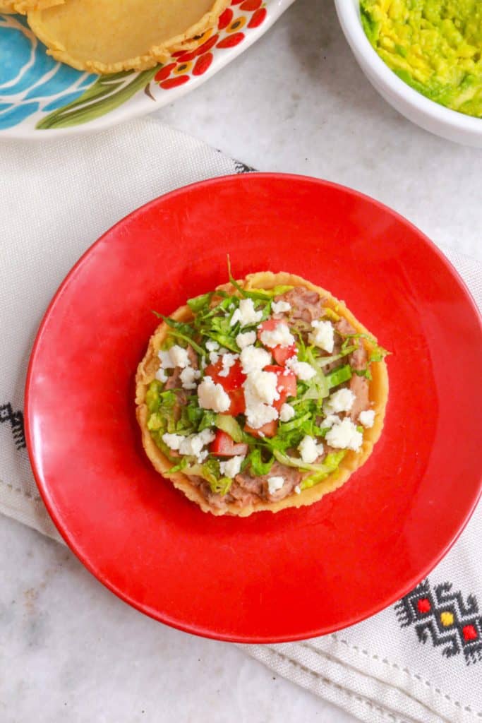 Sopes de Frijoles (Refried Bean Sopes)