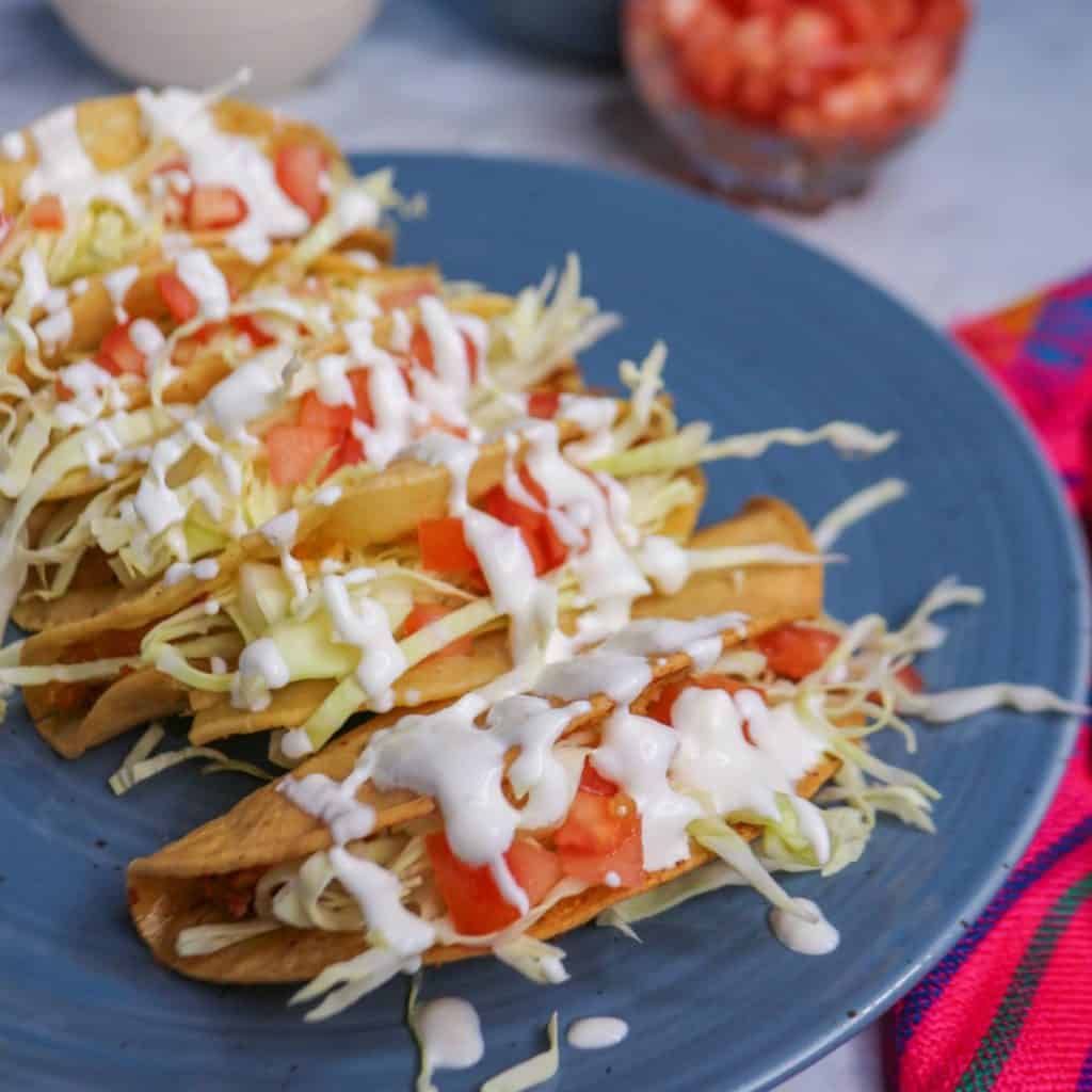Incredibly Easy Tacos de Papa (Crispy Potato Tacos)