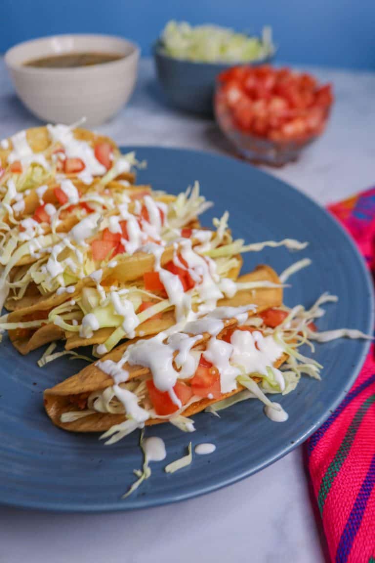 Incredibly Easy Tacos de Papa (Crispy Potato Tacos)