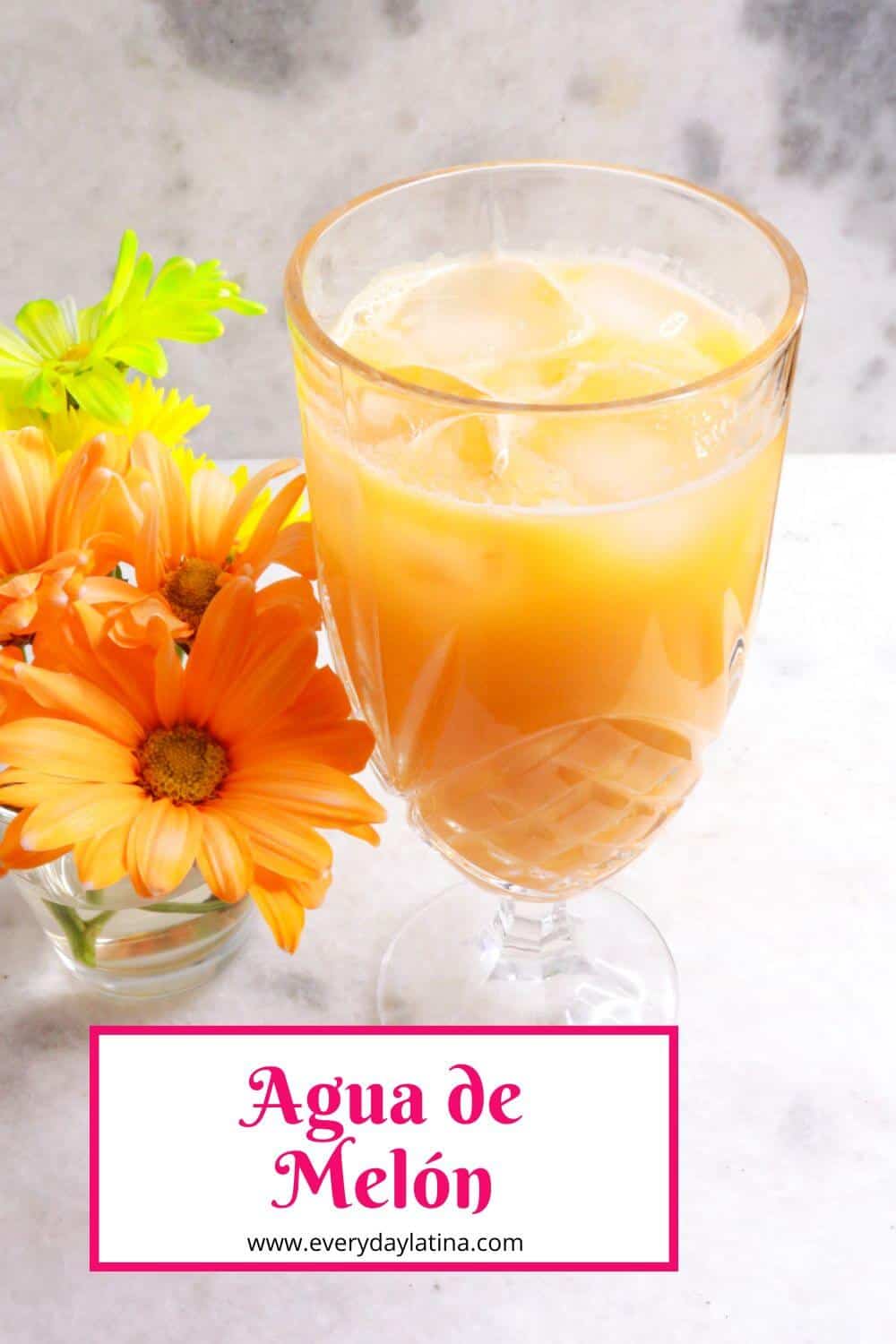 Agua de Melón (Mexican Melon Water)
