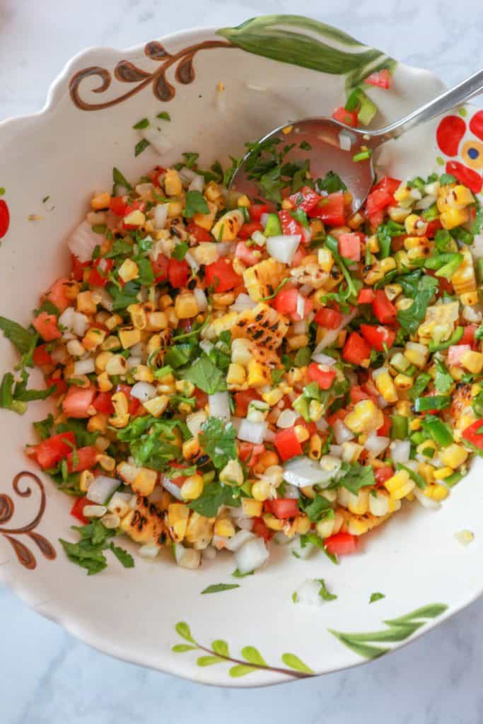 Roasted Corn Pico de Gallo