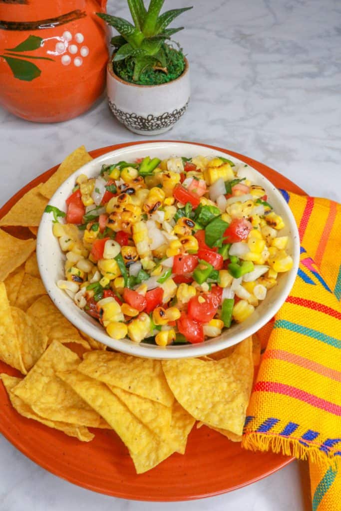 Roasted Corn Pico de Gallo