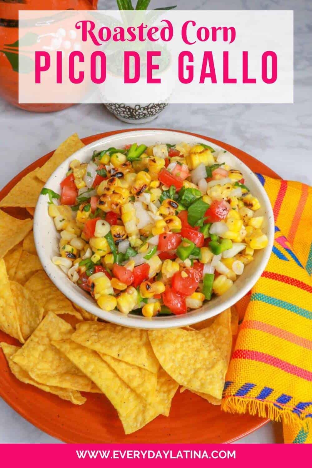 Roasted Corn Pico de Gallo
