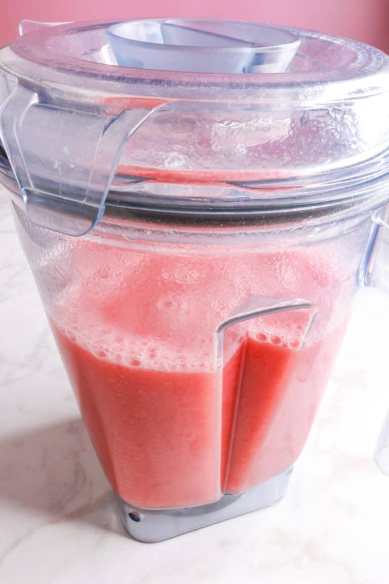10-Minute Watermelon Strawberry Agua Fresca