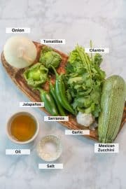 Mexican Guacamole Falso (Fake Guacamole Salsa)