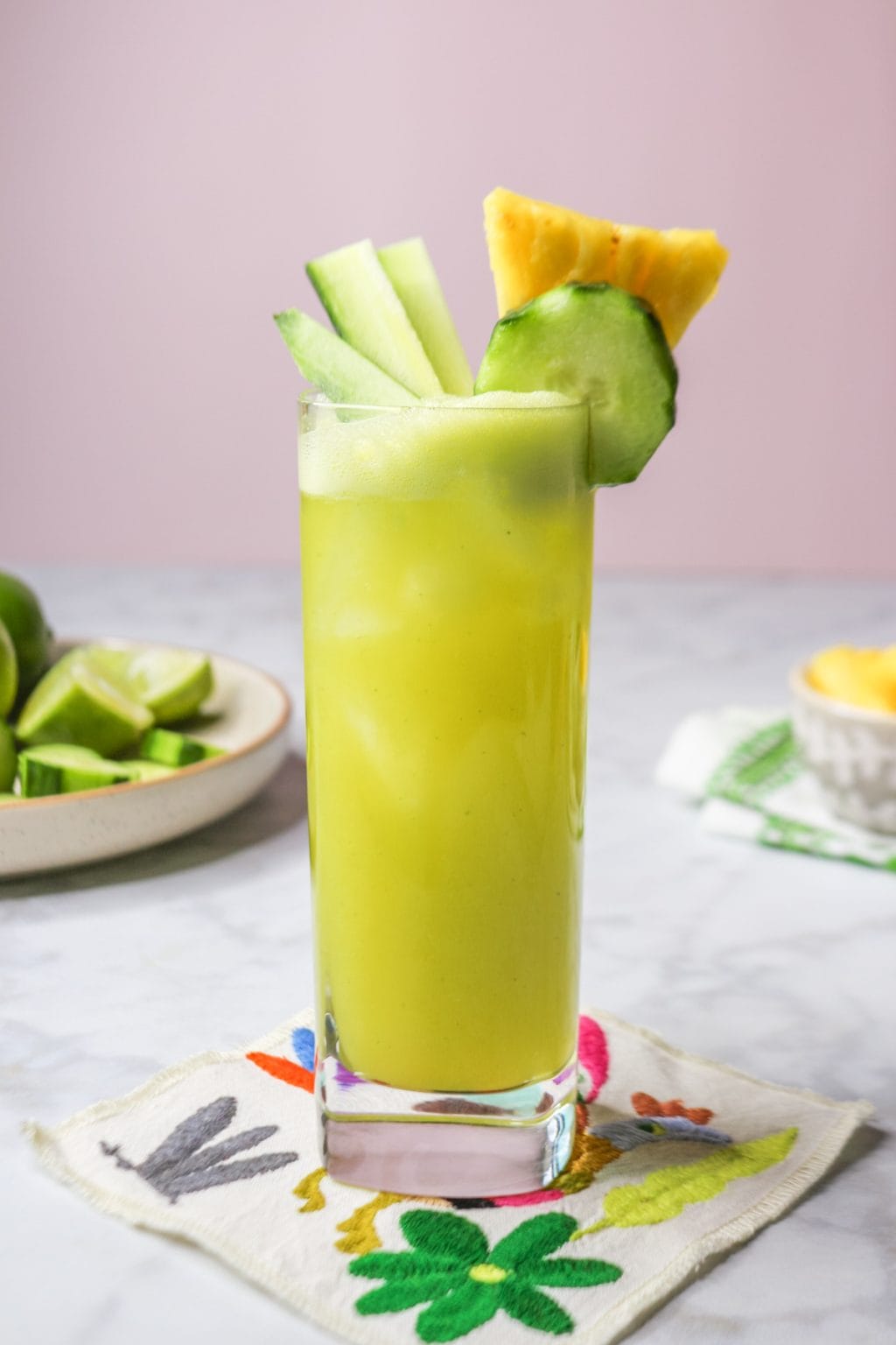 Pineapple Cucumber Agua Fresca