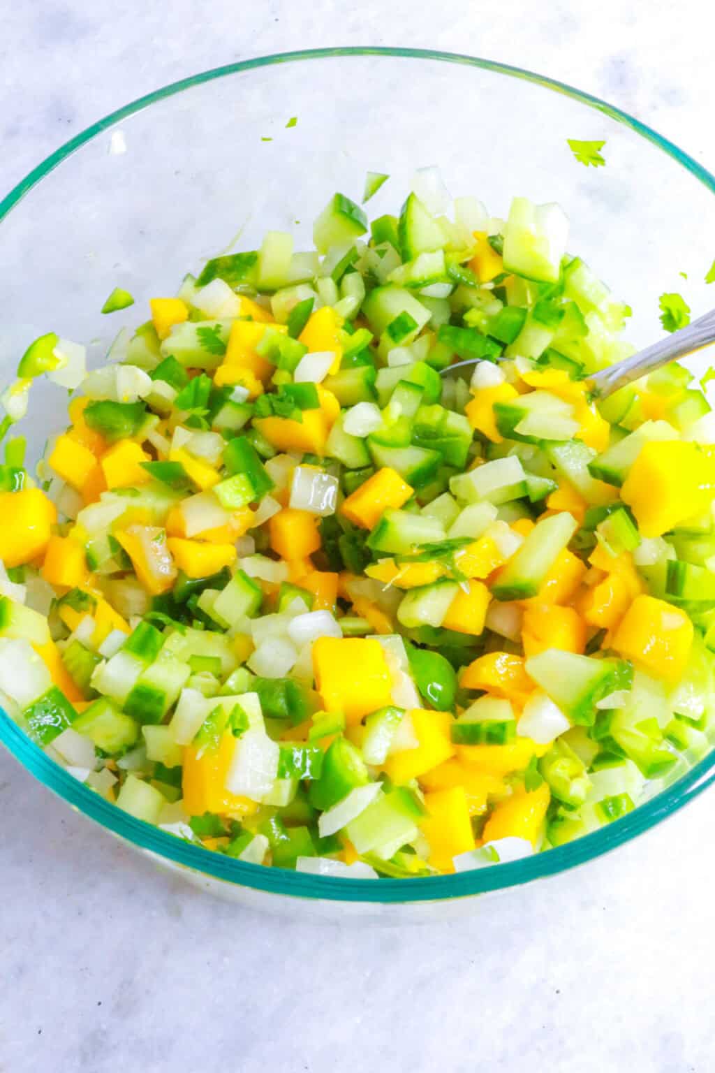 Mango Pico de Gallo (Authentic, Fresh & Easy Mexican Salsa)