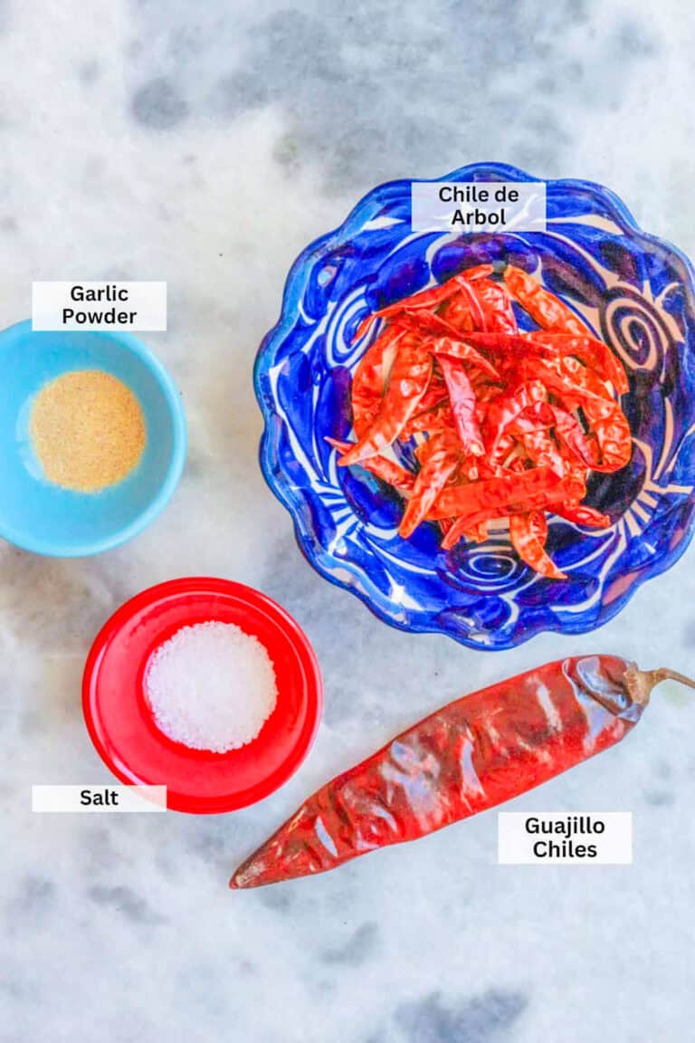 Salsa for Pozole and Menudo (Chile de Árbol Sauce)