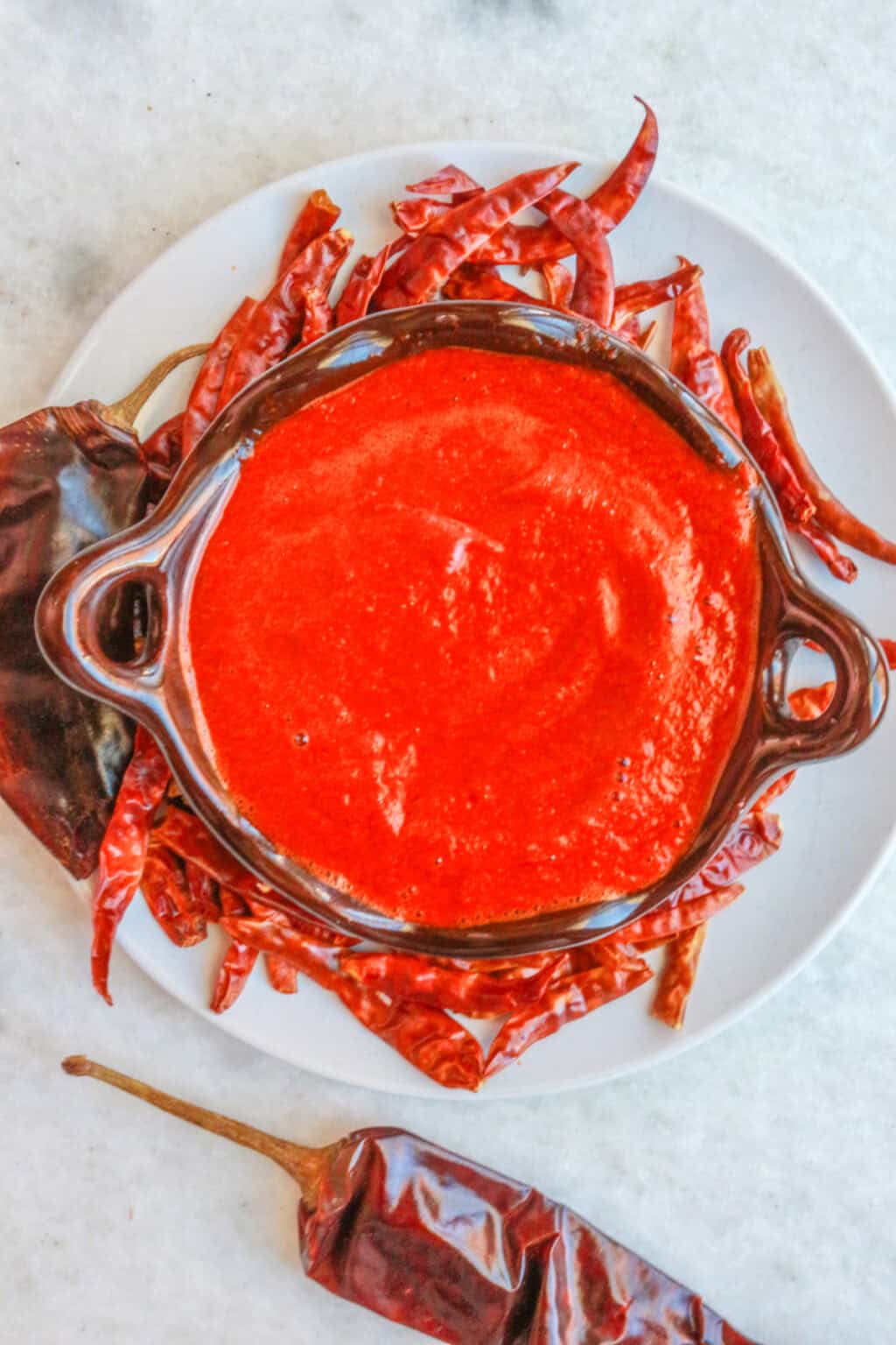 Salsa for Pozole and Menudo (Chile de Árbol Sauce)